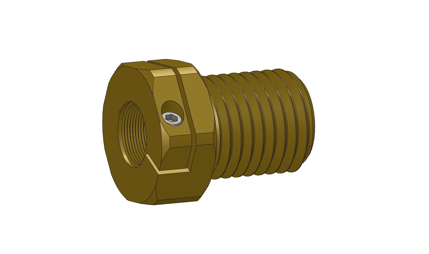 Screw-in Locking Collet PPS250-80LC-500-T: Hitek Hardware, Inc.