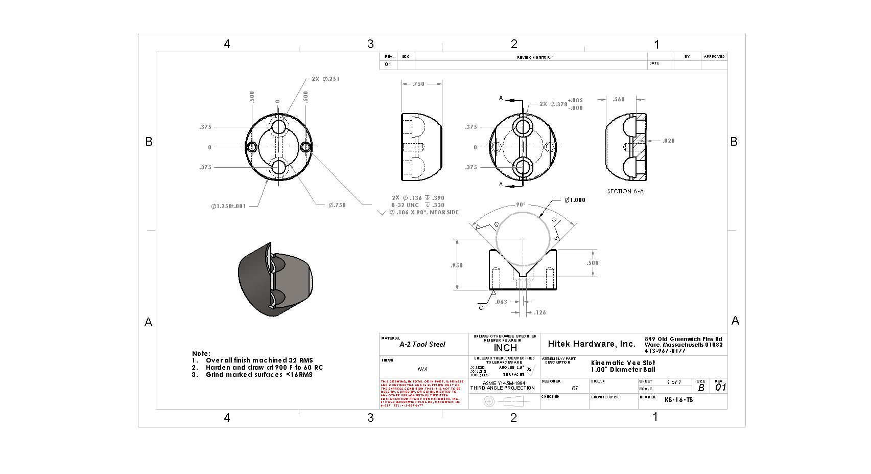 KS-16-TS: Hitek Hardware, Inc.